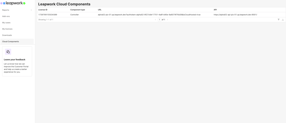 Cloud Components | Leapwork Documentation